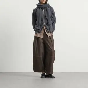 You Must Create Sleeve Scarf - Charcoal