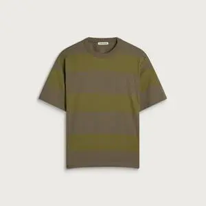 You Must Create Triple Wide Stripe T-shirt - Green Multi