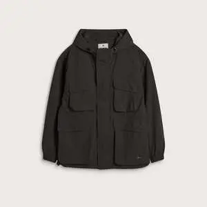 SNOW PEAK Nylon Double Rip Jacket - Black