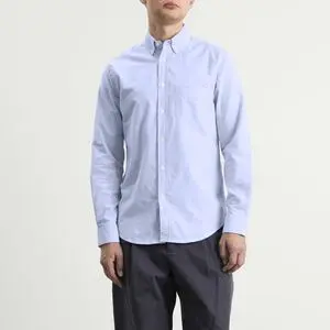 Portuguese Flannel Brushed Button Down Oxford Shirt