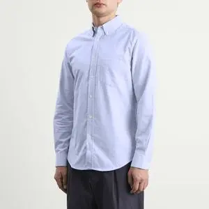 Portuguese Flannel Brushed Button Down Oxford Shirt