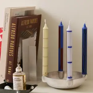 HAY Pattern Candle Set Of 4