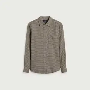 Portuguese Flannel Abstract Houndstooth Shirt