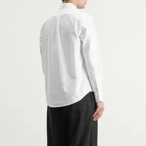 Portuguese Flannel Belavista Button Down Oxford Shirt - Off White