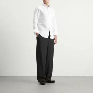 Portuguese Flannel Belavista Button Down Oxford Shirt - Off White