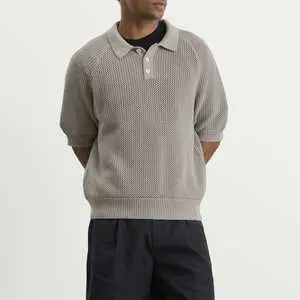 BOUND Crochect Knit Polo
