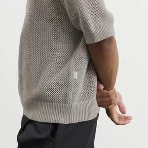 BOUND Crochect Knit Polo