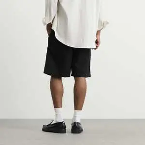 BOUND Wide Pleated Cotton Short