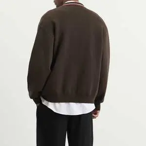BOUND Retro Disc Knit Zip Polo