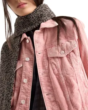 7 For All Mankind Adi Corduroy Trucker Jacket