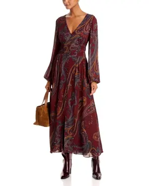 Paige Juna Georgette Maxi Dress