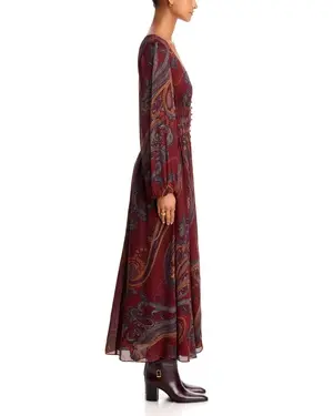 Paige Juna Georgette Maxi Dress