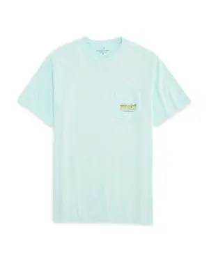 Vineyard Vines Everyday Marsh Sketch Cotton Pocket T-shirt
