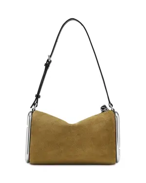 Marc Jacobs Scene Small Suede Shoulder Bag - Hazelnut