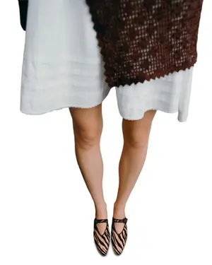LOEFFLER RANDALL Mesh Mary Jane Flats