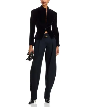 Brandon Maxwell Dean Cotton Balloon Pants