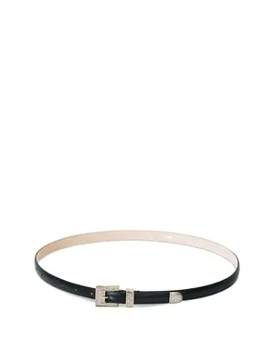 DEHANCHE Lottie Western Leather Belt - Black
