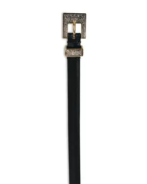 DEHANCHE Lottie Western Leather Belt - Black