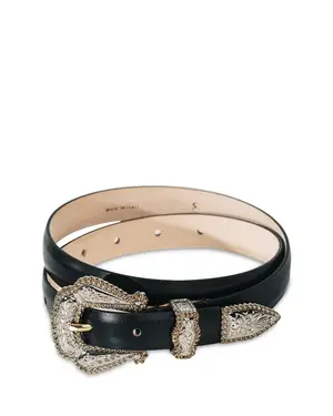 DEHANCHE Santos Western Leather Belt