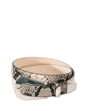 DEHANCHE Colette Embossed Leather Belt