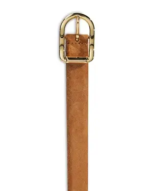 DEHANCHE Mija Suede Belt - Caramel
