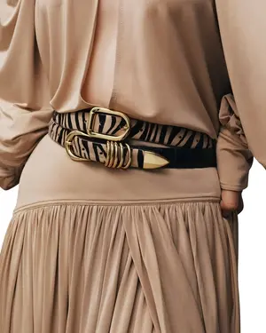 DEHANCHE Mija Leather Belt - Exotic