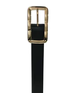 DEHANCHE Mila Rocker Buckle Leather Belt