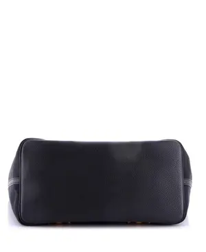 Hermès Pursangle Tote Canvas With Leather