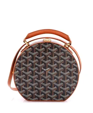 Goyard Alto Hatbox Bag Coated Canvas - Brown