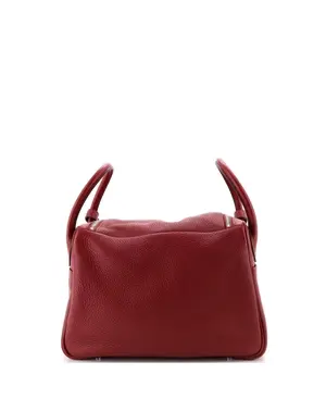 Hermès 30 Lindy Bag Clemence - Burgundy