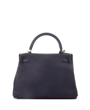 Hermès Kelly 28 Handbag Black Togo With Gold Hardware