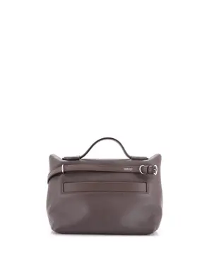 Hermès 21 24/24 Bag Evercolor With Swift - Gray