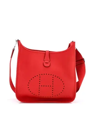 Hermès Pm Evelyne Bag Gen Iii Maurice - Red