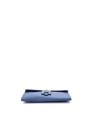 Hermès 29 Jige Elan Clutch Swift - Blue
