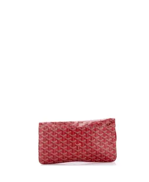 Goyard Saint Marie Clutch Coated Canvas
