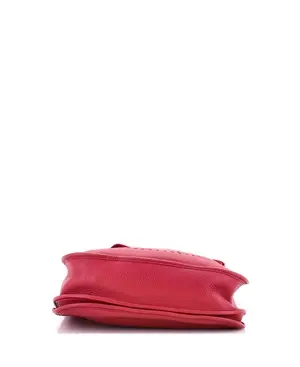Hermès Pm Evelyne Bag Gen Iii Clemence - Burgundy