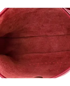Hermès Pm Evelyne Bag Gen Iii Clemence - Burgundy