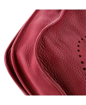 Hermès Pm Evelyne Bag Gen Iii Clemence - Burgundy