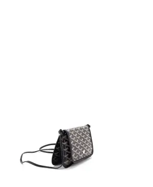 Goyard Plumet Clutch Wallet Coated Canvas - Black