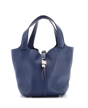 Hermès Mm Picotin Lock Bag Clemence