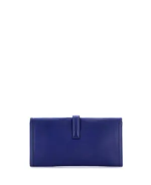 Hermès 29 Jige Elan Clutch Swift - Blue