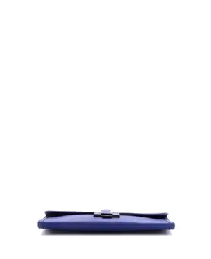 Hermès 29 Jige Elan Clutch Swift - Blue