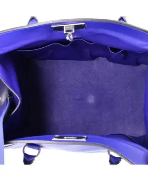 Hermès 26 Toolbox Bag Swift - Blue