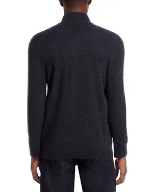Bloomingdale'S Cashmere Full Zip Sweater Exclusive - Coal
