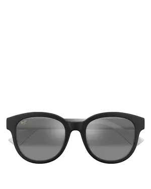 Maui Jim Ihupani Round Frame Sunglasses