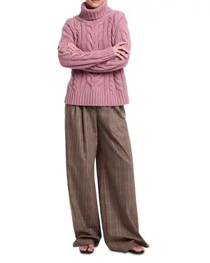 TWP Avery Wool-blend Wide Leg Pants