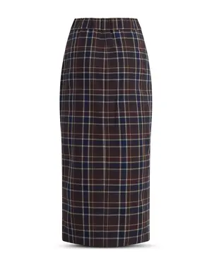 FAVORITE DAUGHTER The Meyer Plaid Pencil Skirt