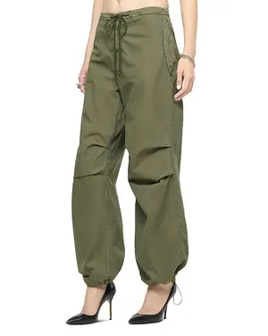 RE/DONE Outer Slouchy Utility Pants - Fatigue