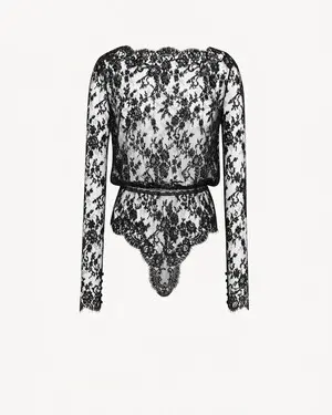 Saint Laurent Lace Bodysuit
