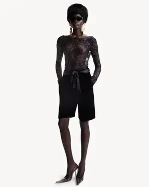 Saint Laurent Lace Bodysuit